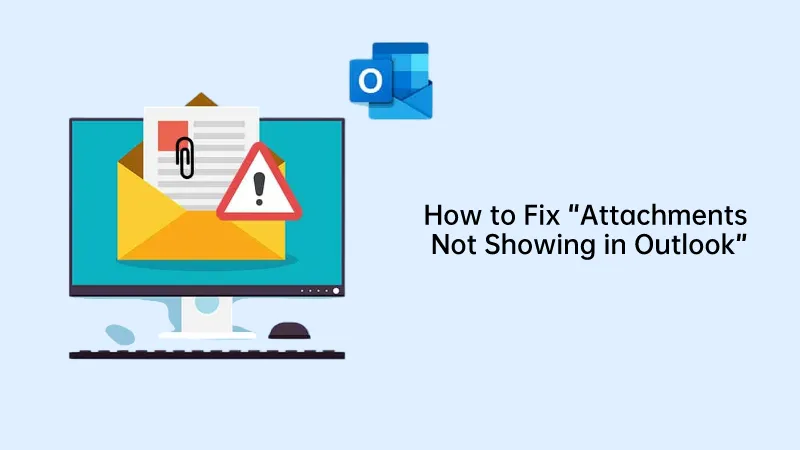 Fixed: Outlook Not Showing Attachments [2024 Full Guide]