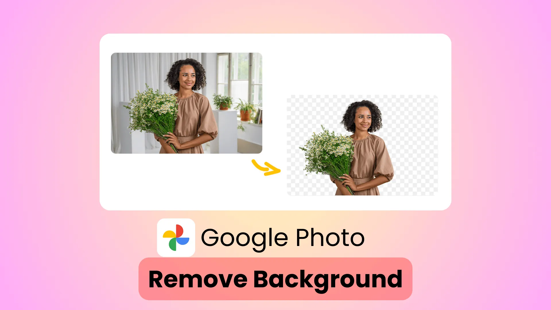 How to Remove Background with Google Photo?