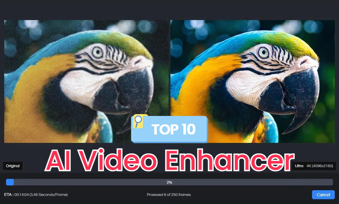 Top 10 AI Video Enhancers | Enhance Video to High Quality